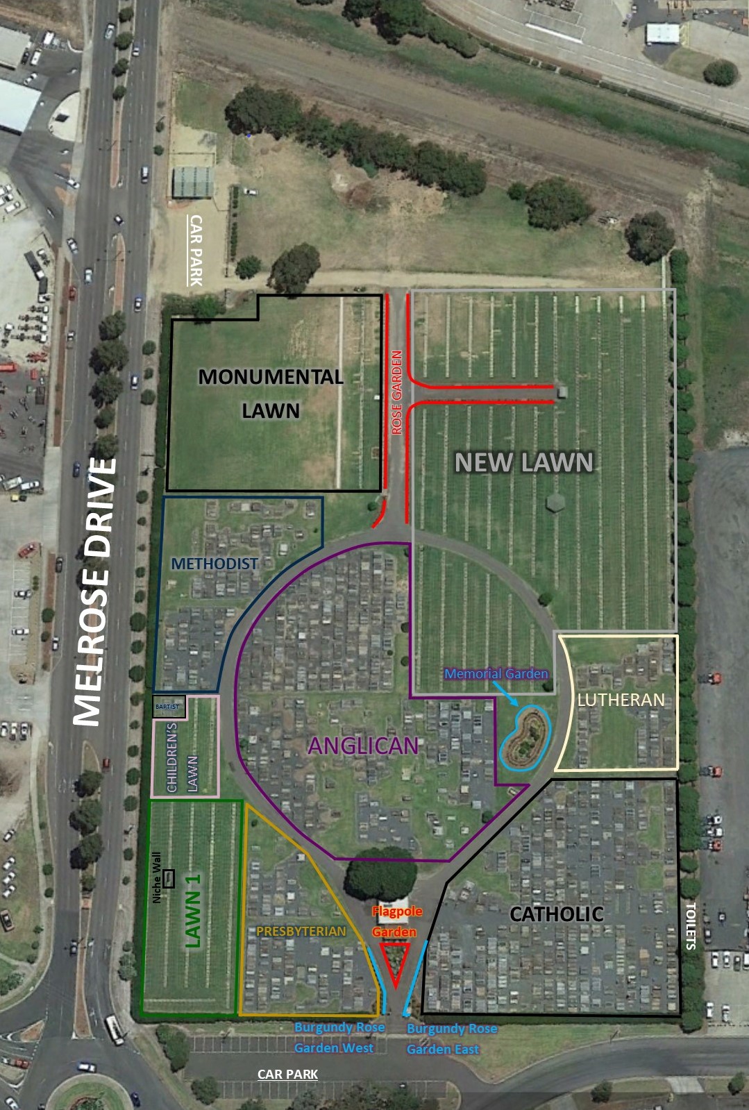 Information – Wodonga Cemetery