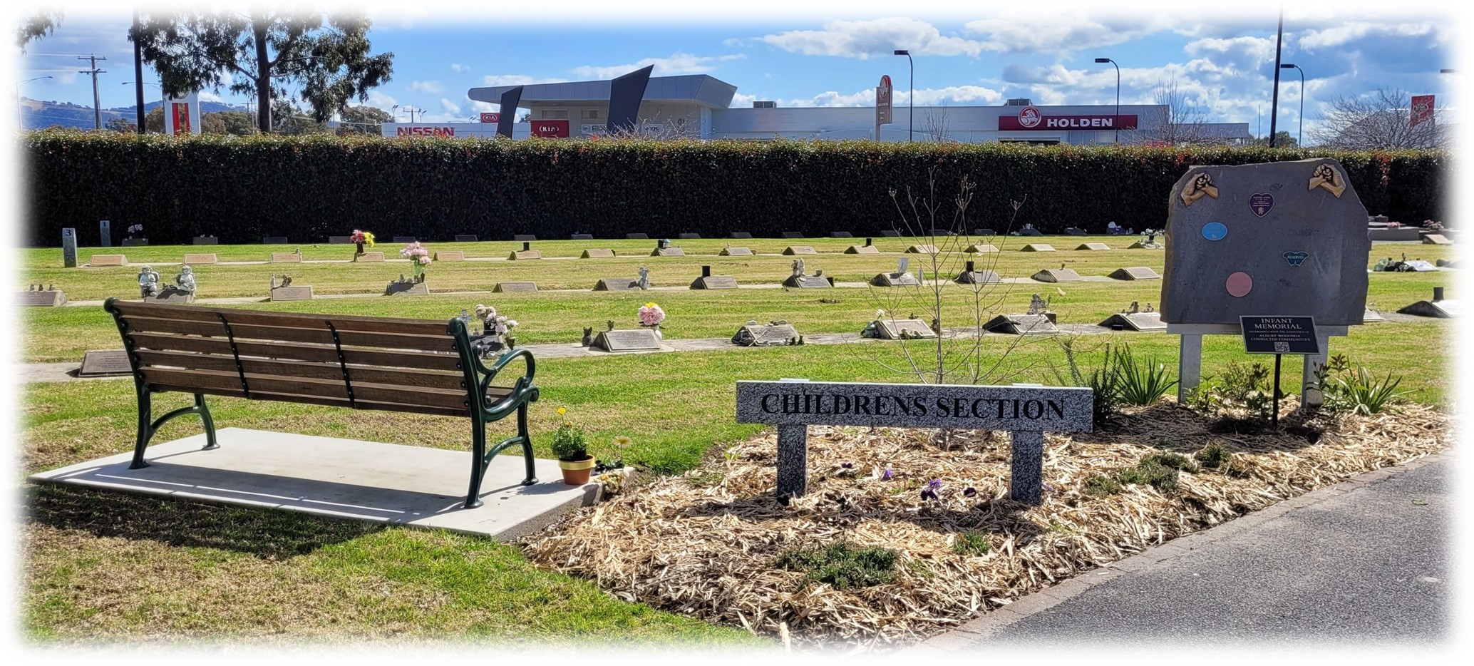 Infant Memorial – Wodonga Cemetery